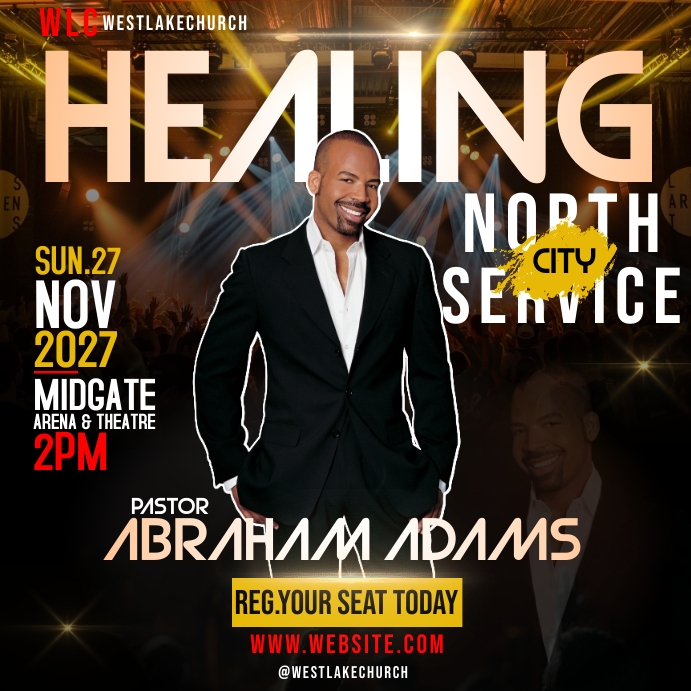 CHURCH EVENT POSTER TEMPLATE | PosterMyWall