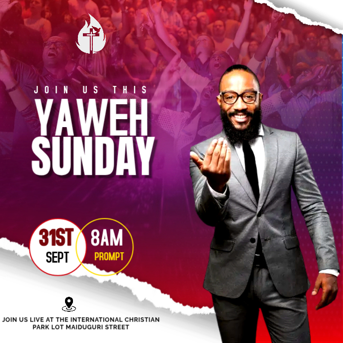 Copy of church event poster template | PosterMyWall