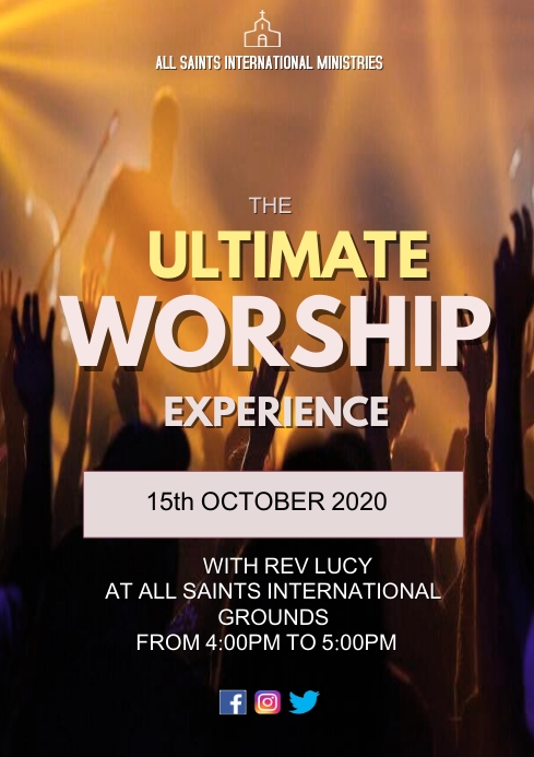 Church Event Template | PosterMyWall
