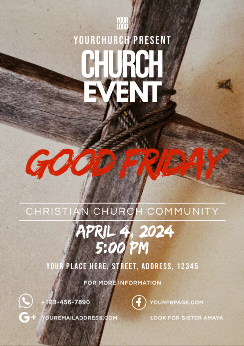 Church Event Template | PosterMyWall
