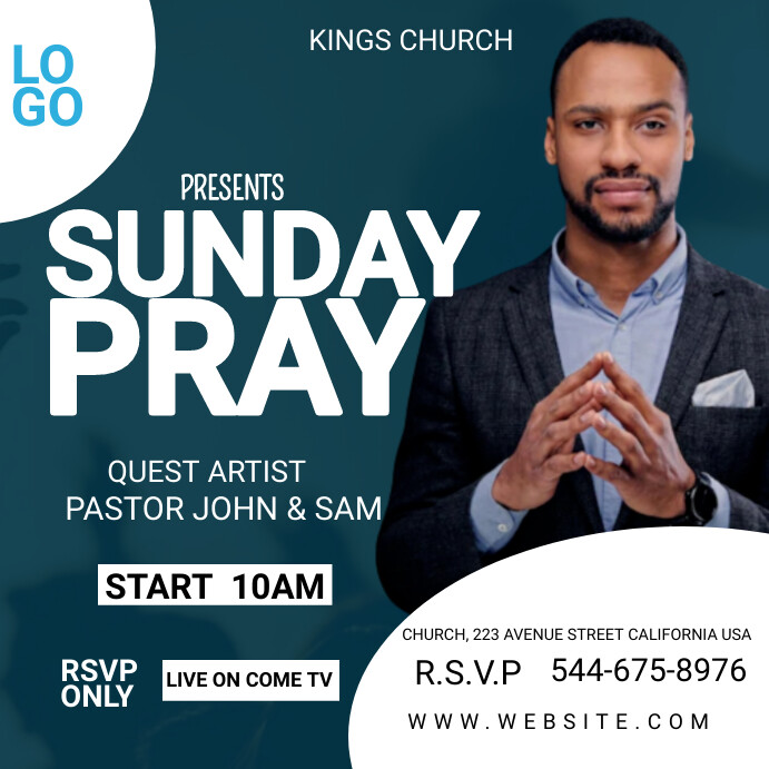 Church Event template | PosterMyWall