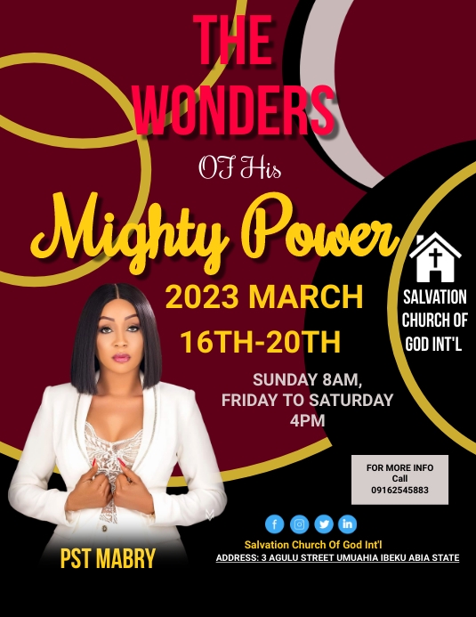 Copy of Church events (2) | PosterMyWall