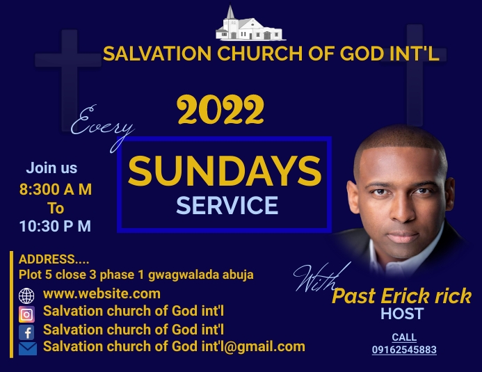 Church events (2) Template | PosterMyWall