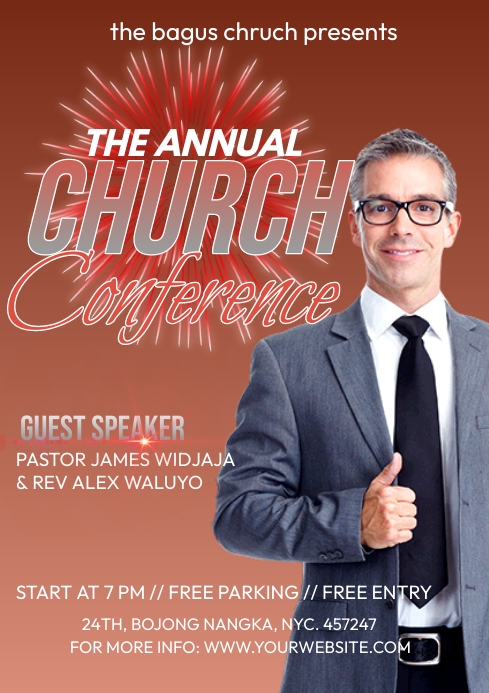 Church Events Template | PosterMyWall