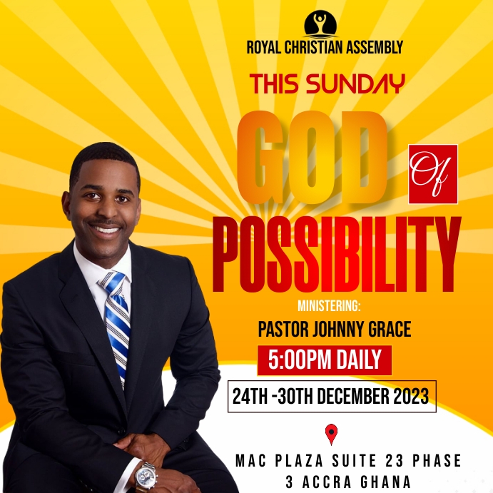 Copy of church events | PosterMyWall