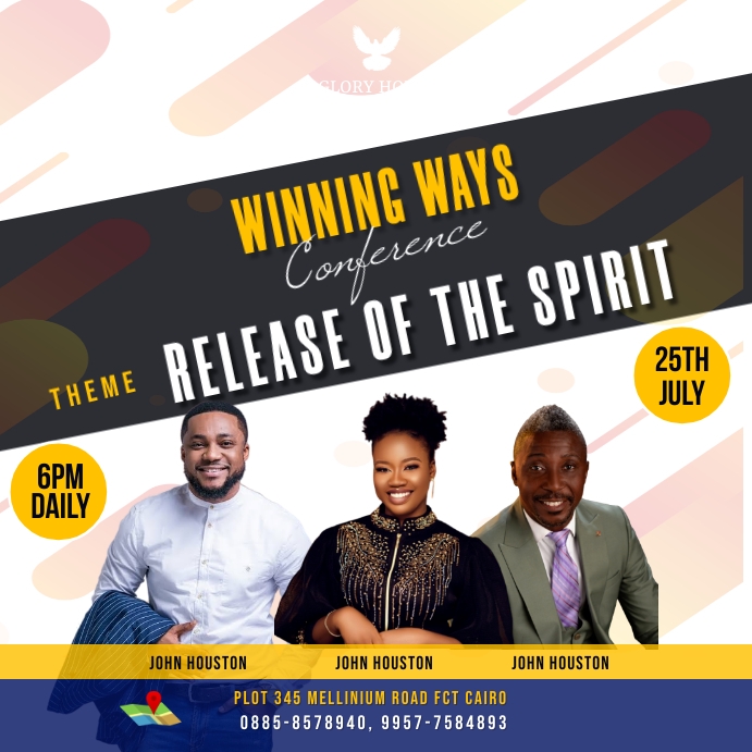 church events Template | PosterMyWall