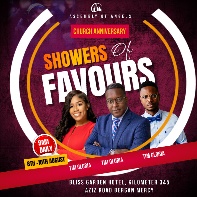 church events Template | PosterMyWall