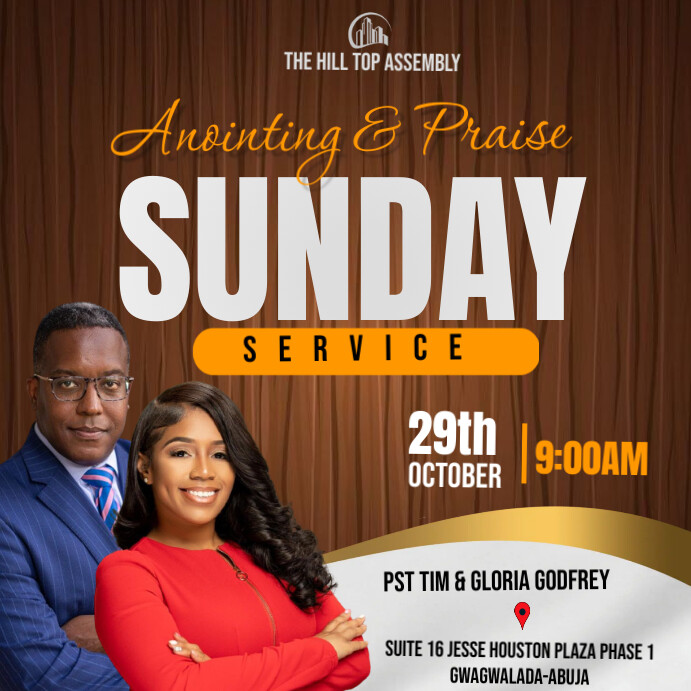 Church events Template | PosterMyWall