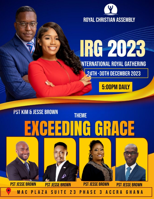 church events Template | PosterMyWall