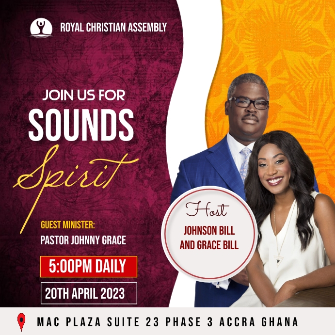 church events Template | PosterMyWall