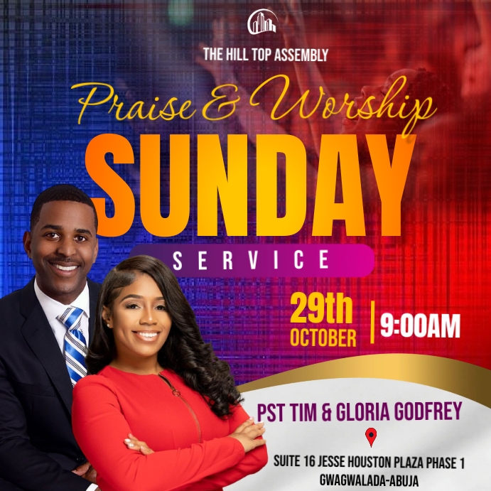 Church events Template | PosterMyWall