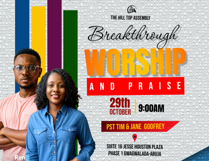 Church events flyer Template | PosterMyWall