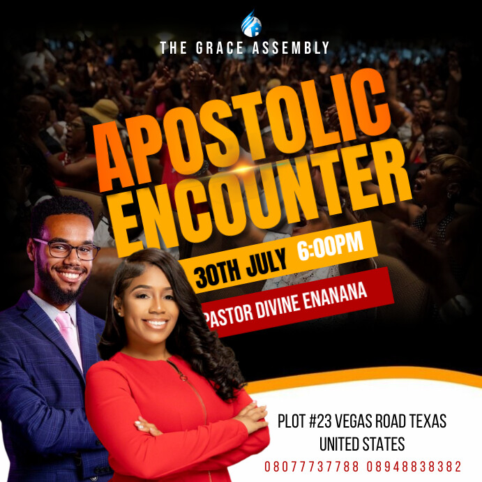 Church events flyer Template | PosterMyWall