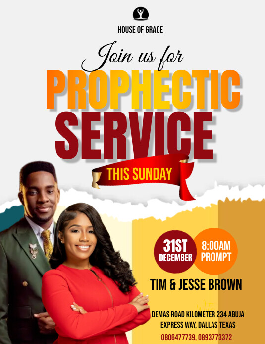 Church events flyer Template | PosterMyWall