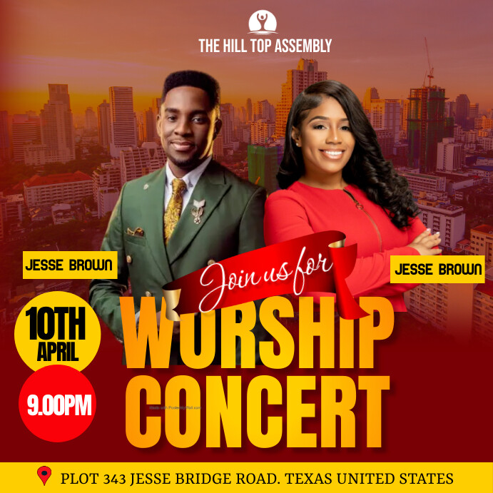 church events flyer Template | PosterMyWall