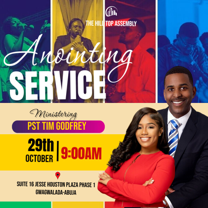Church events flyer Template | PosterMyWall
