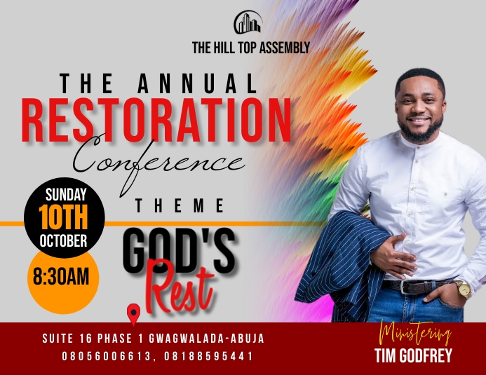 Church events flyer Template | PosterMyWall