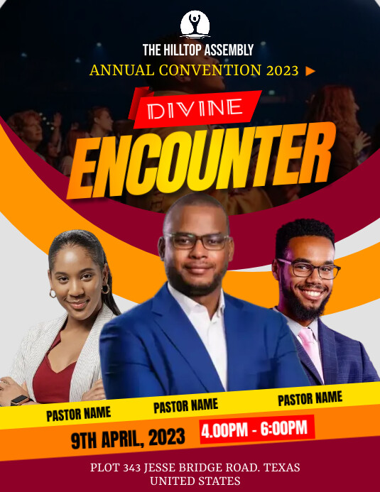 Church events flyer Template | PosterMyWall