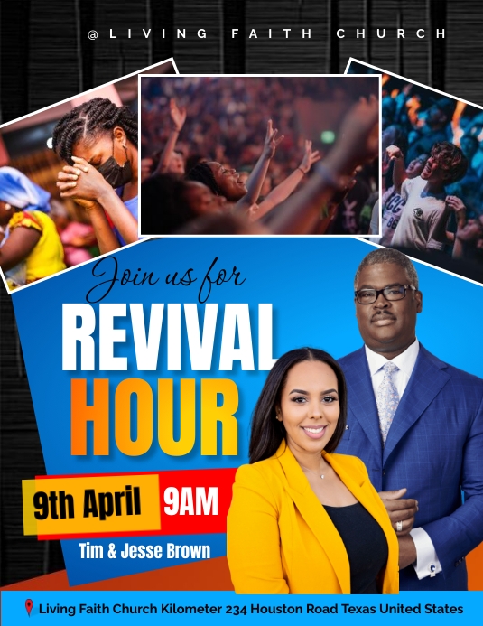 church events flyer Template | PosterMyWall