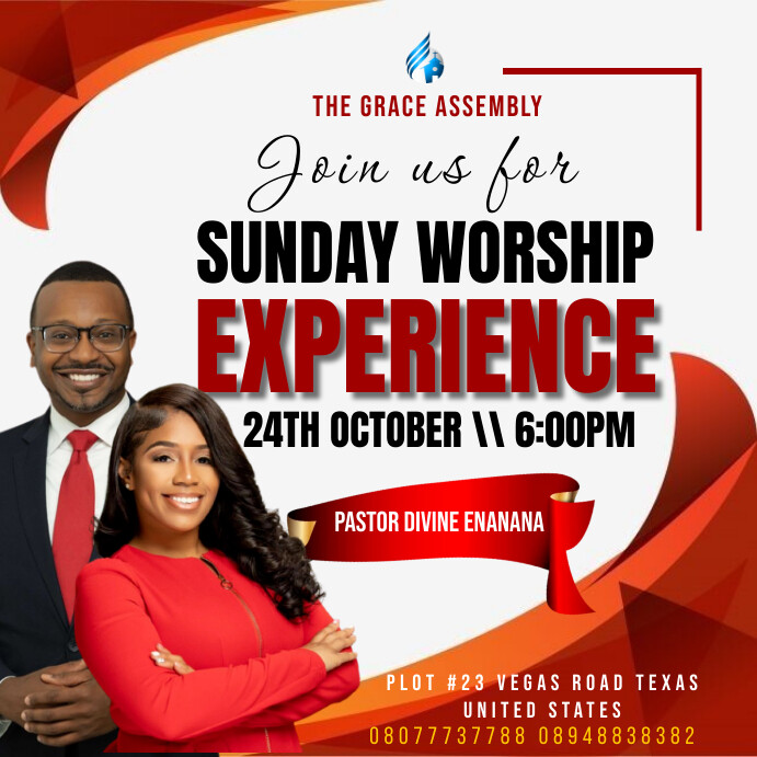 Church events flyer Template | PosterMyWall