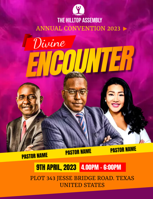 Church events flyer Template | PosterMyWall