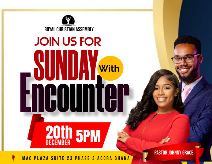 Church events flyer Template | PosterMyWall