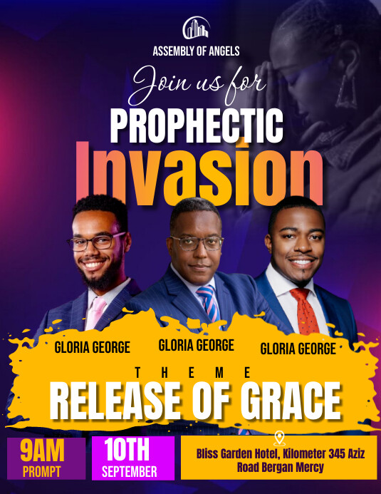 Church events flyer Template | PosterMyWall