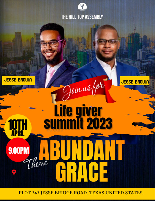 church events flyer Template | PosterMyWall