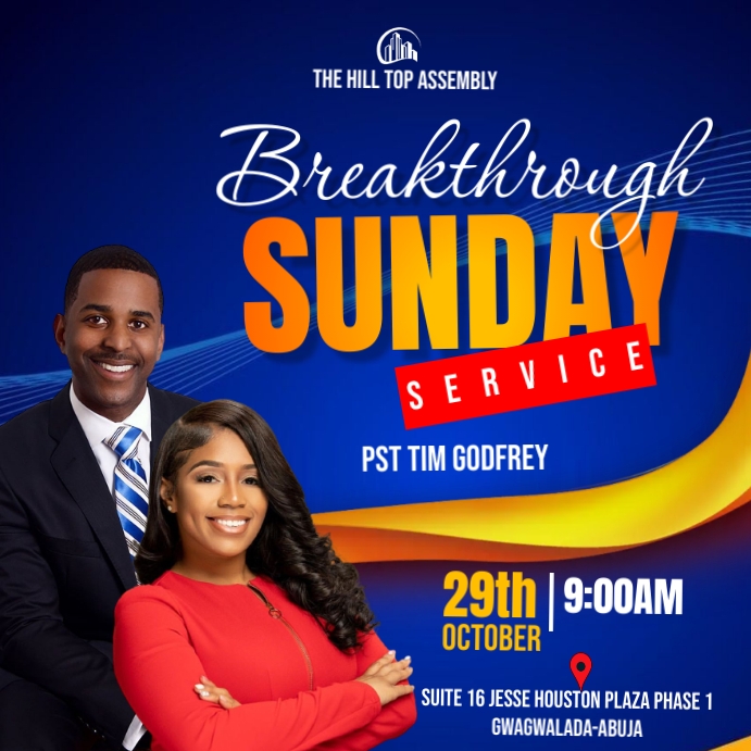 Church events flyer Template | PosterMyWall