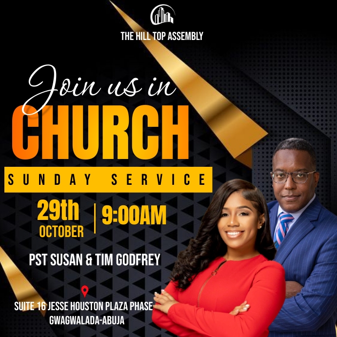 Church events flyer Template | PosterMyWall