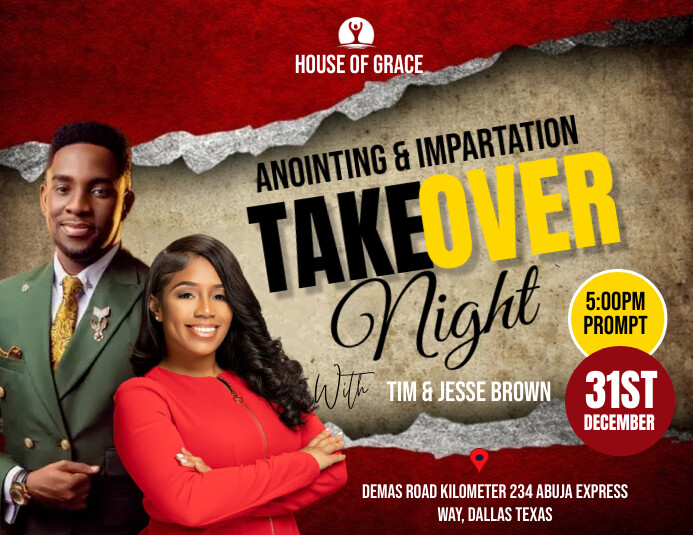 Church events flyer Template | PosterMyWall