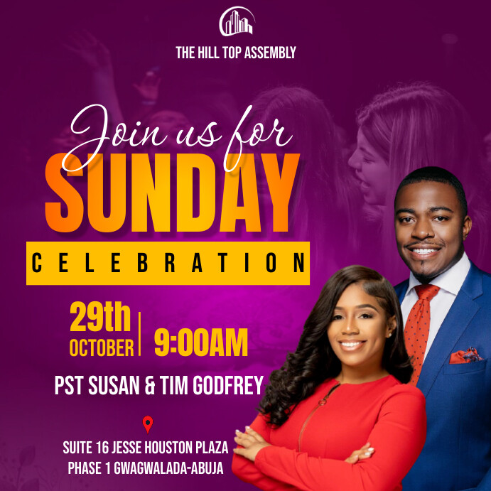 Copy of Church events flyer | PosterMyWall