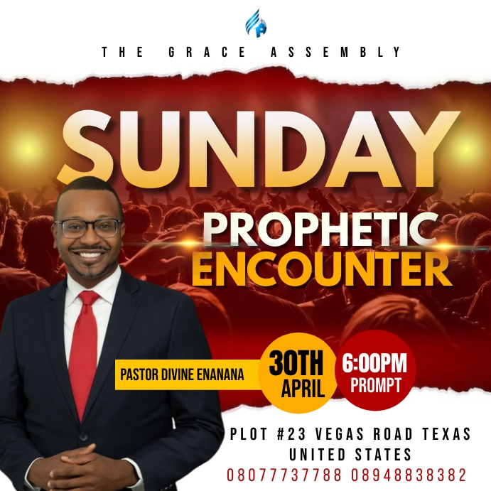 church events flyer Template | PosterMyWall