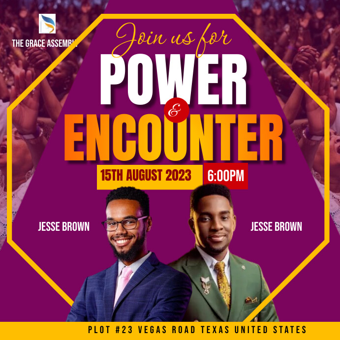 Church events flyer Template | PosterMyWall