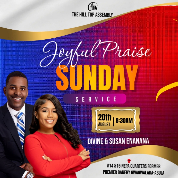 Church events flyer Template | PosterMyWall