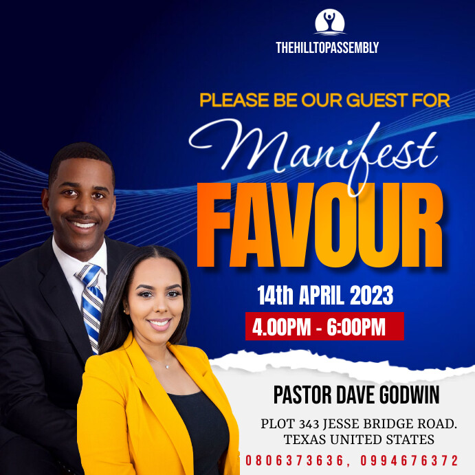 Copy of Church events flyer | PosterMyWall