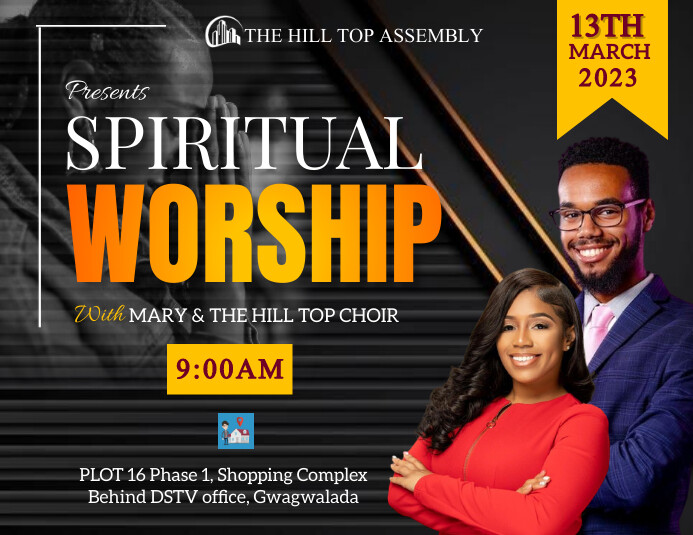 Church events flyer Template | PosterMyWall