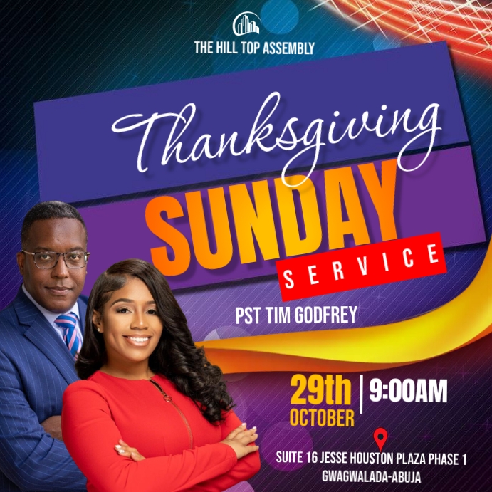 Church events flyer Template | PosterMyWall