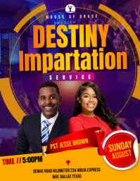 Spiritual Recharge Church Event Flyer Template | PosterMyWall