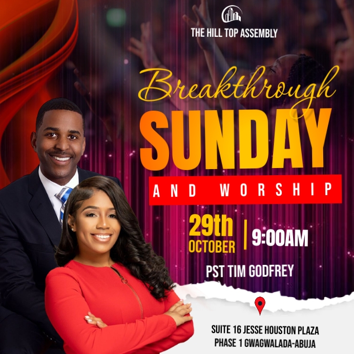 Church events flyer Template | PosterMyWall