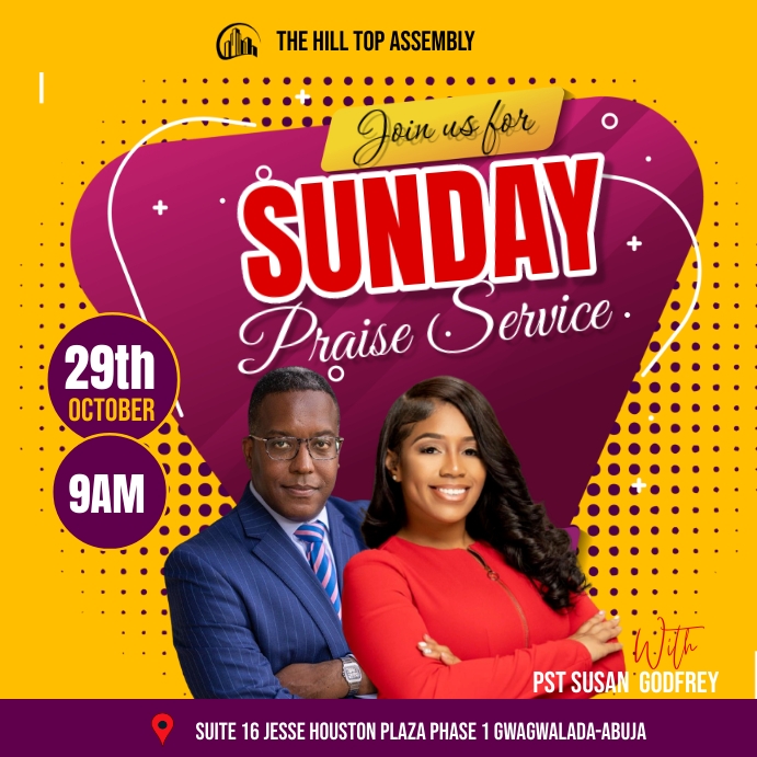 church events flyers Template | PosterMyWall