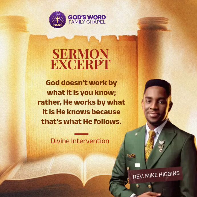 Copy of church excerpt | PosterMyWall