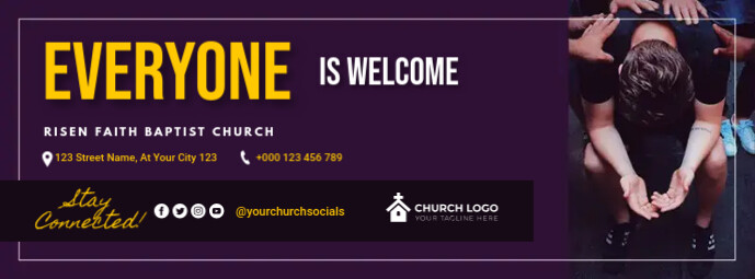 Church Facebook Cover (15) Template | PosterMyWall