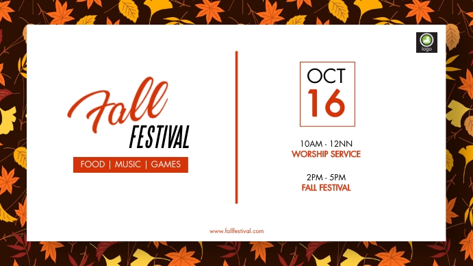 Church Fall Festival Template | PosterMyWall