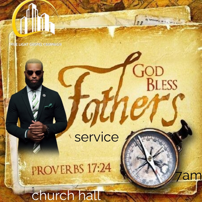 CHURCH/father's day Template | PosterMyWall