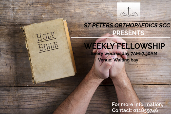 Church Fellowship Template | PosterMyWall