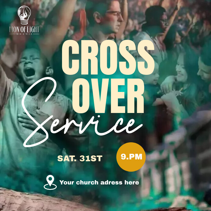 Church flier Template | PosterMyWall