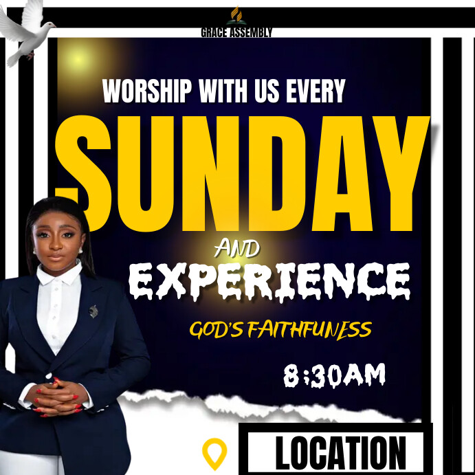 church flier template | PosterMyWall