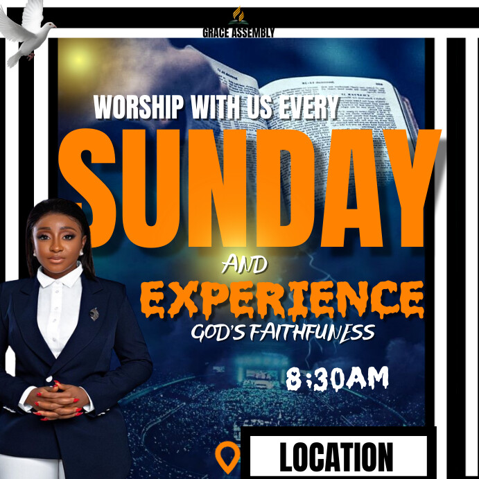 church flier template | PosterMyWall