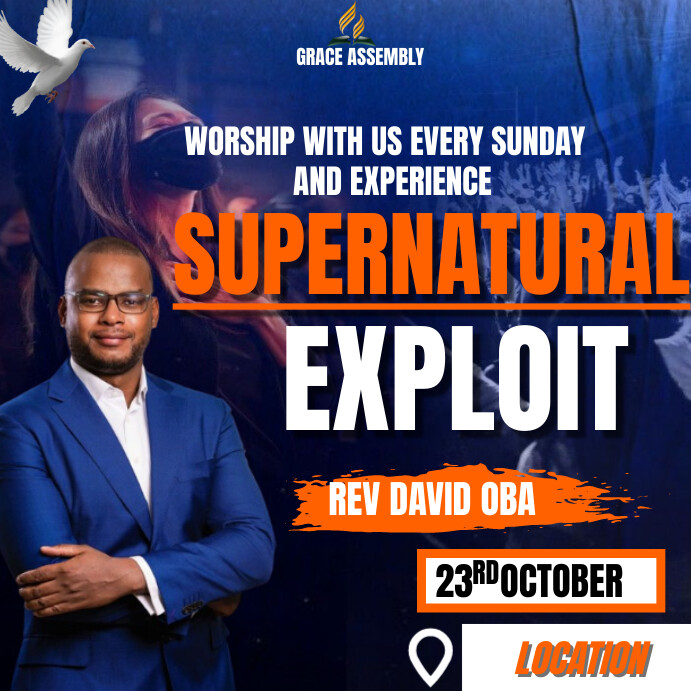 church flier template | PosterMyWall